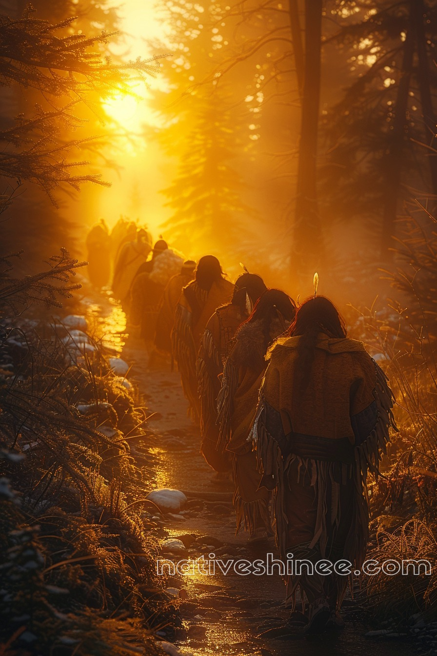 Pathway of Resilience Native American Canvas – NativeShinee