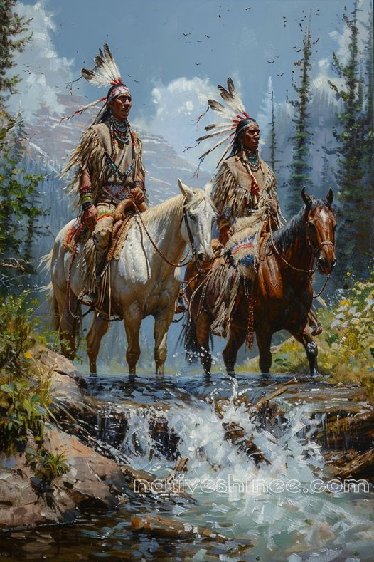 Caballo Nativo Americano Wallpaper