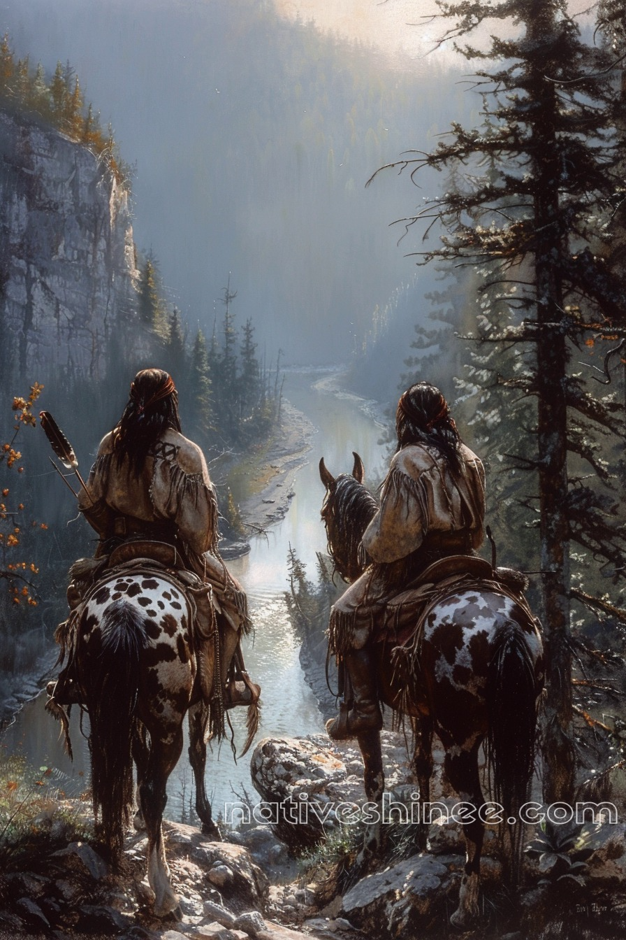 Where the Waters Flow Free Native American Canvas – NativeShinee