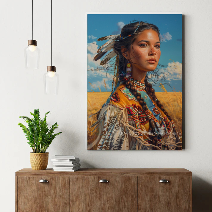 Golden Plains Spirit Canvas – NativeShinee