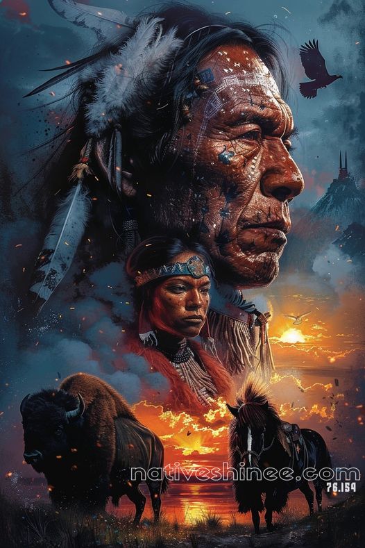 Legacy of the Land Native American Canvas – NativeShinee