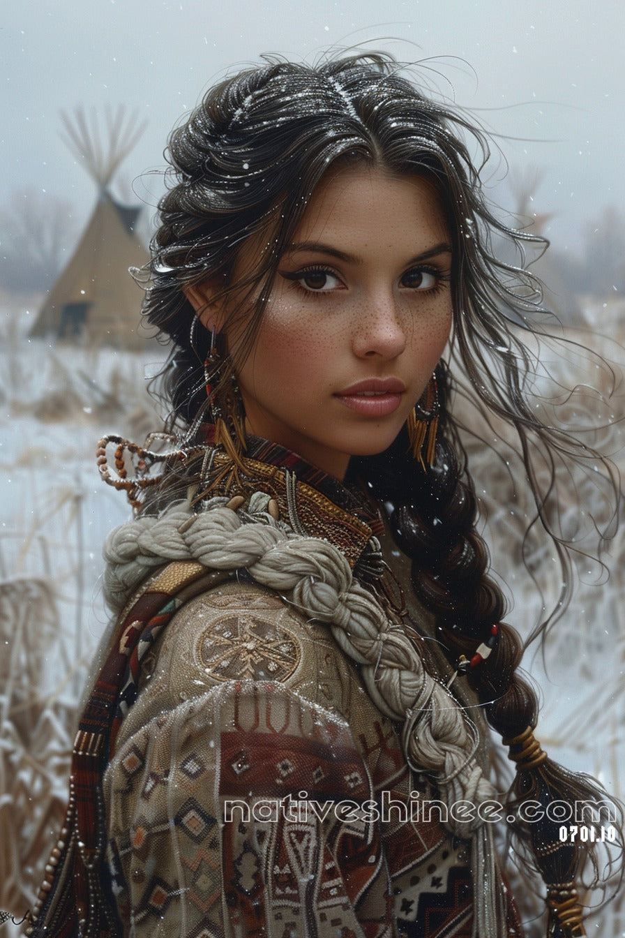 A Sacred Bond Native American Canvas – NativeShinee
