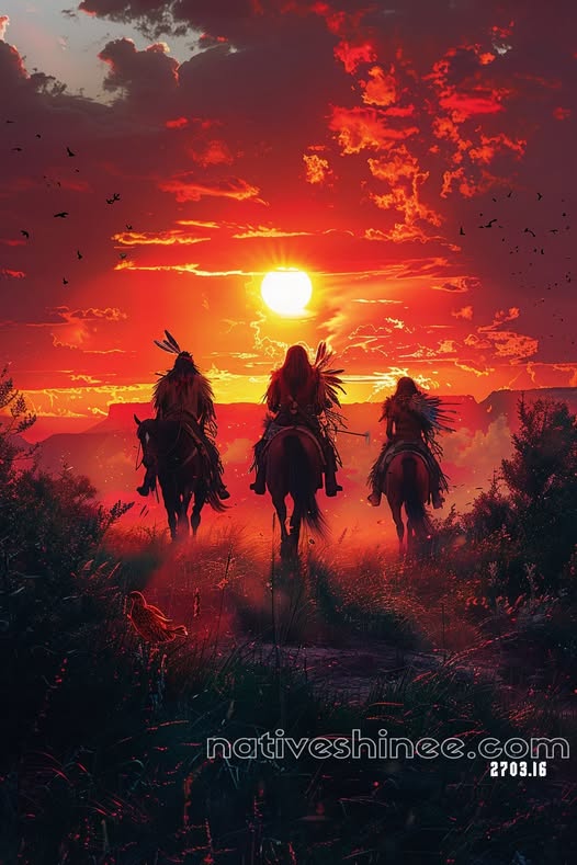 The Sun's Return Native American Canvas – NativeShinee